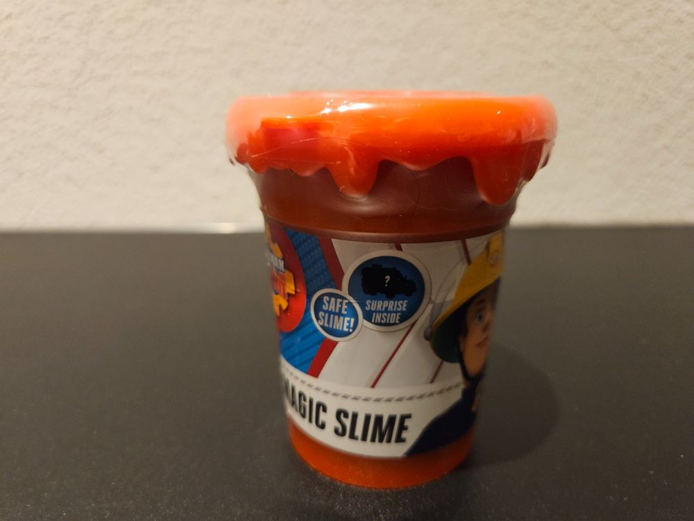 Neu - Fireman Sam - Magic Slime - neon blau (Neu und originalverpackt ...