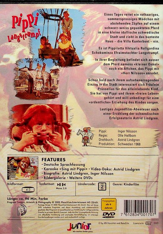 DVD Pippi Langstrumpf / Astrid Lindgren Kollektion | Kaufen auf Ricardo