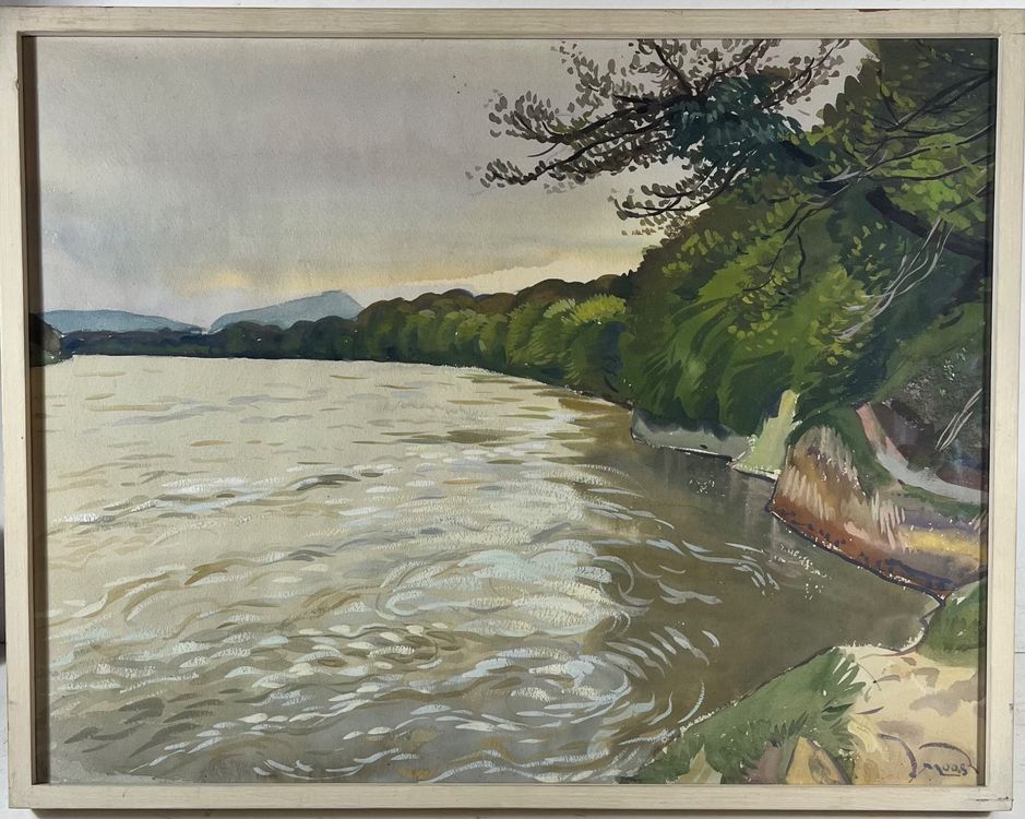 Josef von Moos (1859-1939) See Landschafts Aquarell (Gebraucht) in Root für CHF 114 – mit ...