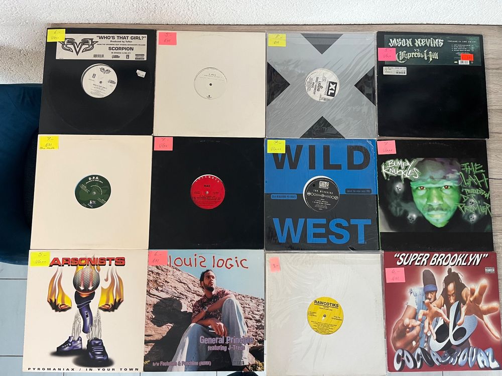 Rap Vinyls Maxis 39 Stück (Gebraucht) in Bellach für CHF 50 – nur ...
