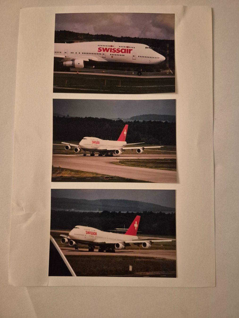 Swissair Jumbo Jet Boeing 747-300,1999 (Gebraucht) in Langendorf für ...