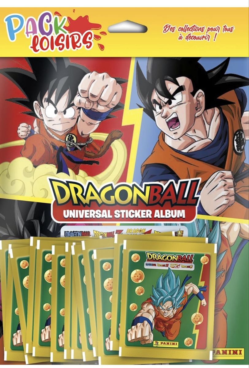 Panini Dragon Ball - Pack Loisirs Album, 50 tüten (Neuf avec emballage ...