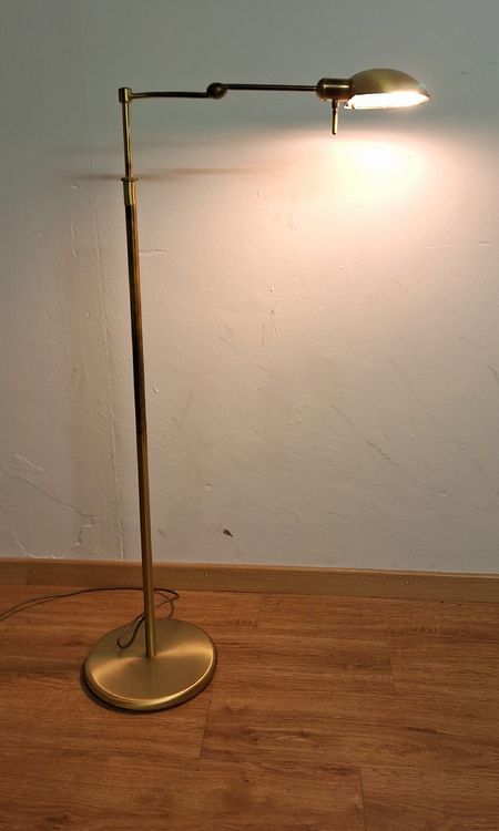 Holtkötter 2508/1-99 Stehlampe aus Messing Halogen Dimmbar (Gebraucht) in Fahrweid für CHF 224 ...