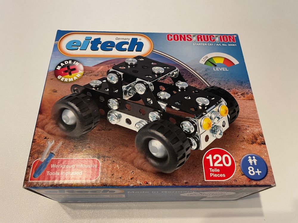 eitech Metallbaukasten Pick-up/Jeep (Neu (gemäss Beschreibung)) in Turbenthal für CHF 5 – mit ...