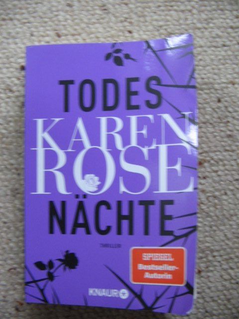 Todesnächte Karen Rose | Kaufen auf Ricardo