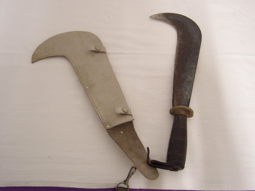 Tessiner Gertel -Alte Machete + Lederetui Fa: BR Rinaldi (Gebraucht) in ...