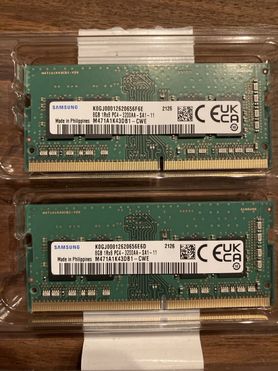 Samsung Ram SODIMM 16Gb (2x8Gb) 3200MHz DDR4 (Gebraucht) in Spiez für ...