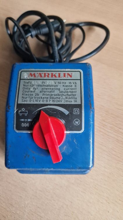 MÄRKLIN # 6516 : Transformator / Trafo 220V - 50Hz - 16VA (Gebraucht ...