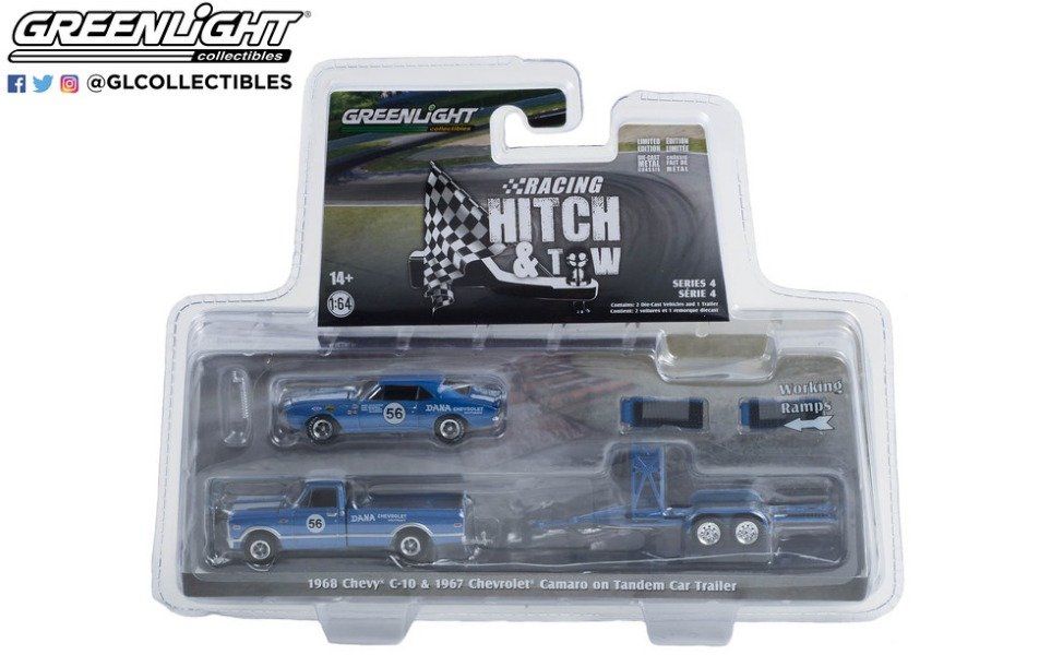 Chevrolet C10 Pickup, Chevrolet Camaro Dana, Tandem-Trailer (Neu und ...