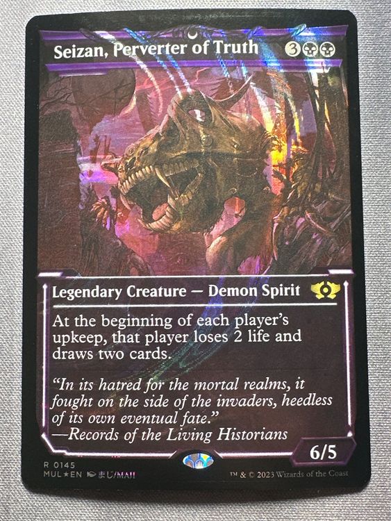 Seizan, Perverter of Truth HALO FOIL Variant 0145 | Kaufen auf Ricardo