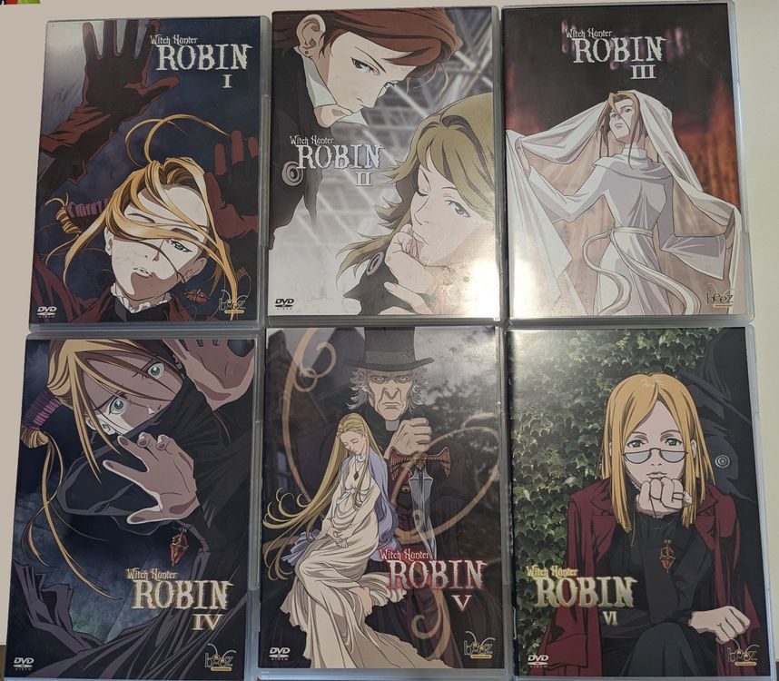 Witch Hunter Robin Anime DVD vollständig 6 DVDs (Gebraucht) in Knonau ...