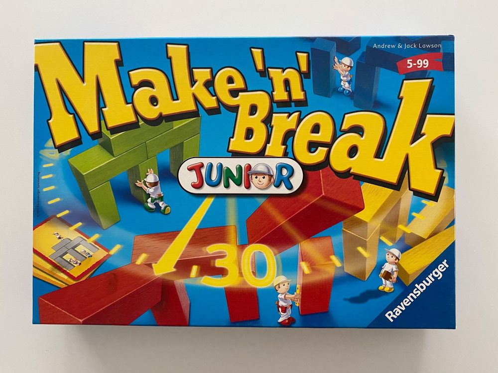 Make'n'Break Junior Spiel | Kaufen auf Ricardo Make'n'Break Junior Spiel | Kaufen auf Ricardo
