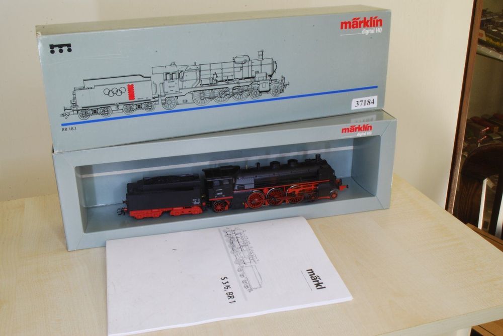 Märklin 37184 DR BR 18 Digital Sound (Neu (gemäss Beschreibung)) in ...