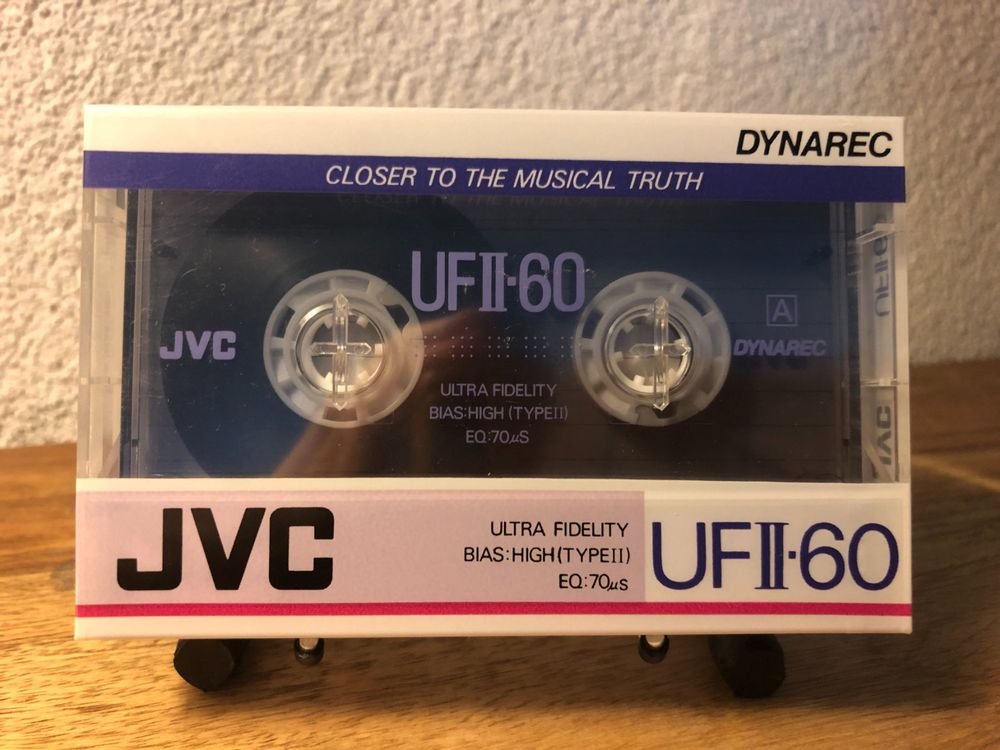 JVC UFII-60 Chrom Audio Kassette NEU (Neu und originalverpackt) in ...