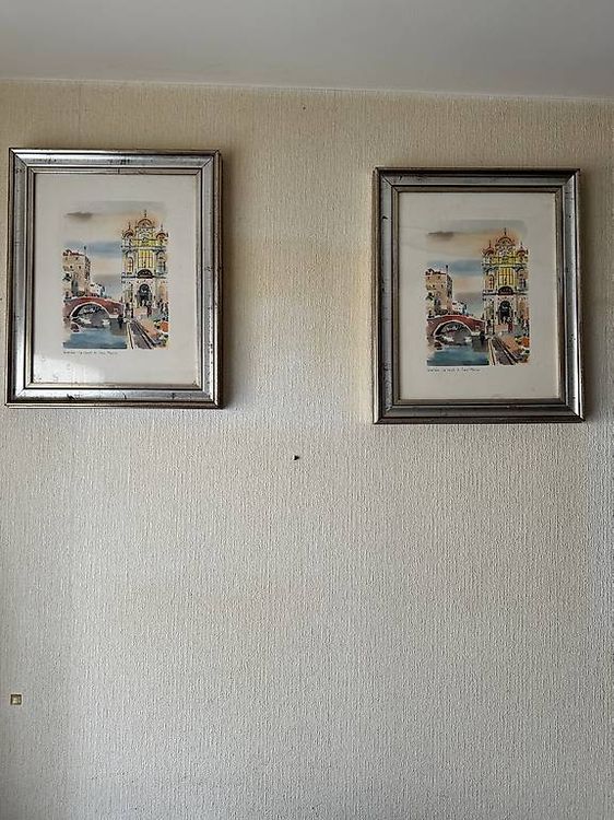 Tableaux aquarelle vue Venezia (Gebraucht) in Clarens für CHF 50 – nur Abholung auf Ricardo kaufen