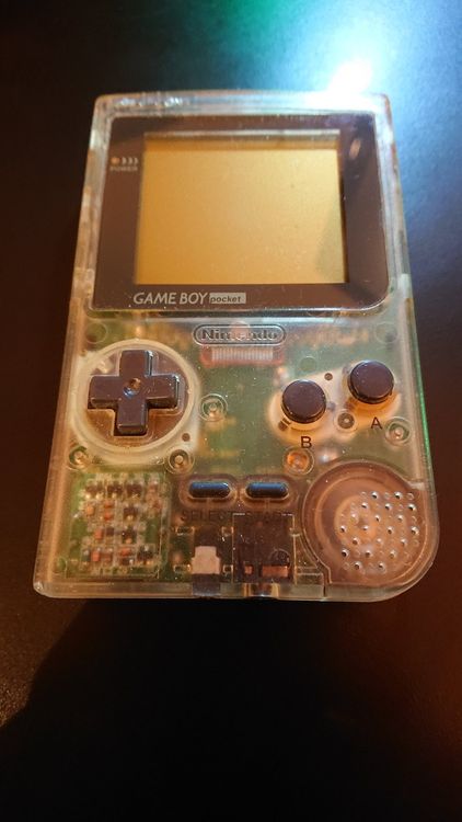 Nintendo Gameboy Pocket - Clear Durchsichtig Original - Top (Gebraucht ...