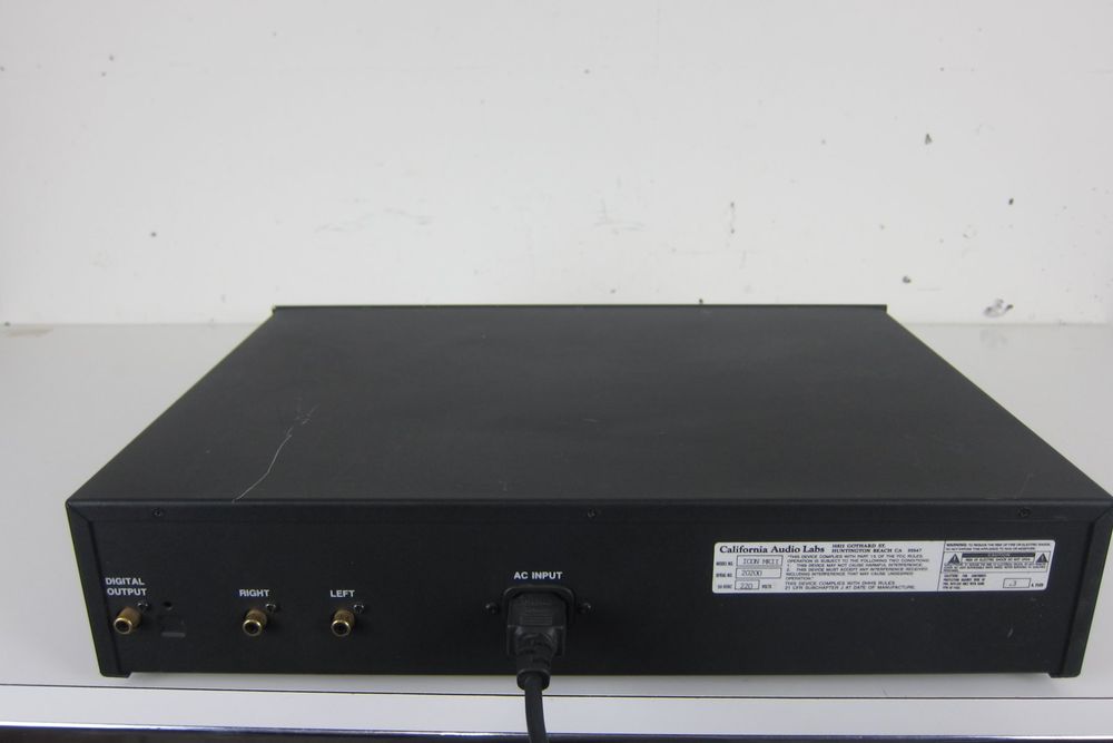 California Audio Labs Icon Mk II - High End CD-Player (Gebraucht) in ...