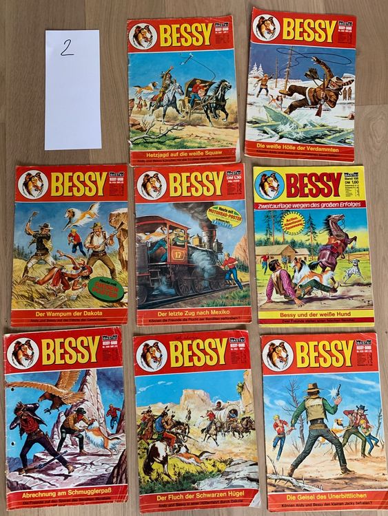 Bessy Comics , 8 Stück, Lot 4 | Kaufen auf Ricardo