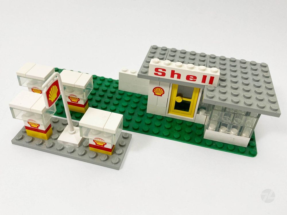 Lego Set 690 Shell Tankstelle Gas Station Legoland Vintage (Gebraucht ...