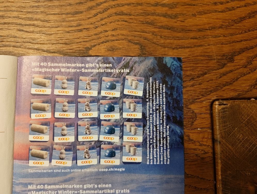 Coop 40 Märkli vignettes Magischer Winter (Gebraucht) in Aarburg für ...
