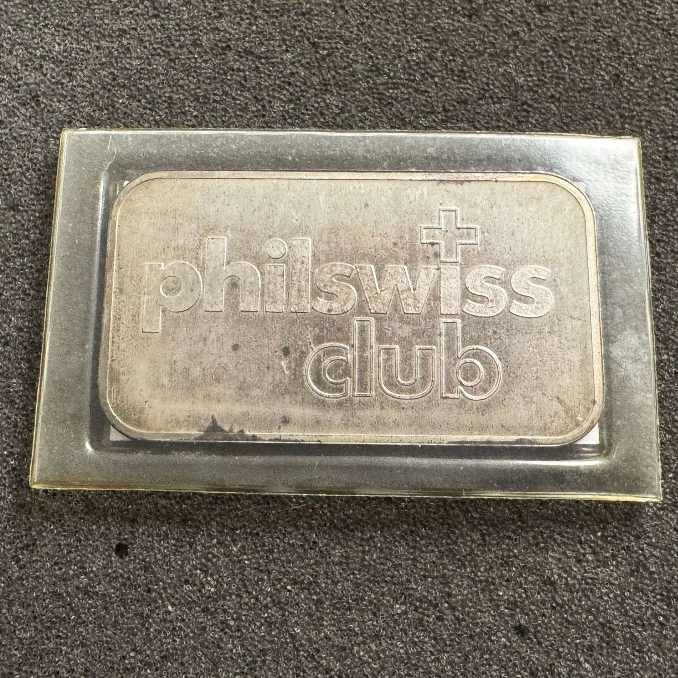 1 Unze Silber Barren philswiss (Gebraucht) in Reitnau für CHF 50 – mit ...