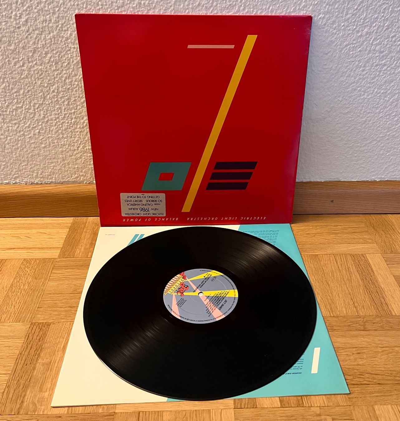 Electric Light Orchestra - Balance of Power Vinyl LP, top! (Gebraucht ...