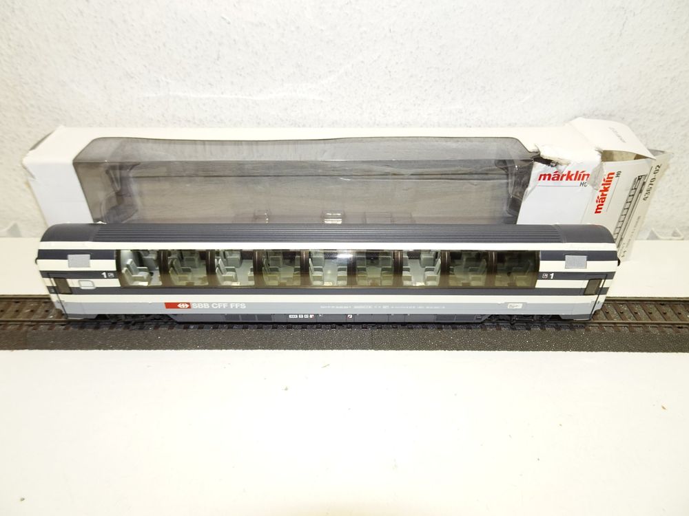 Märklin Personenwagen Panorama SBB 104-4 LED HO 43670-02 | Kaufen auf ...