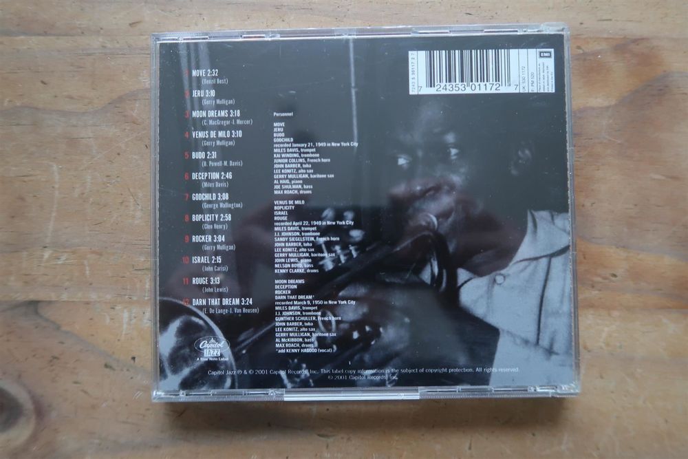 MILES DAVIS - BIRTH OF THE COOL - CD | Kaufen auf Ricardo