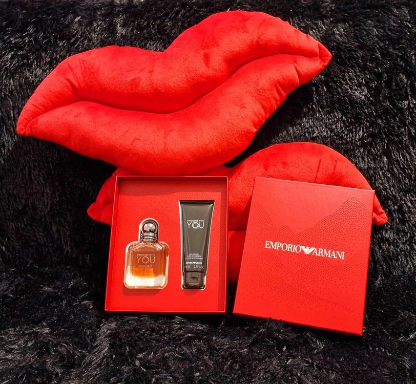 Coffret Giorgio Armani Stronger Intensely Edp 50ml+Lotion 75 (Neu und ...