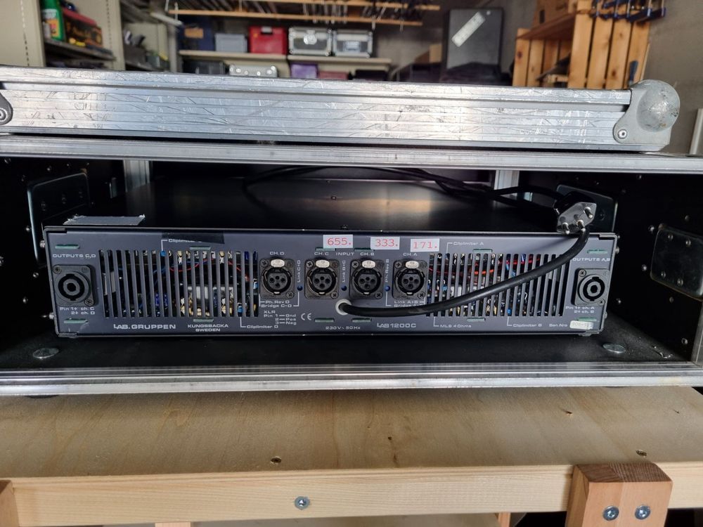 Lab.gruppen 1200c avec flightcase | Kaufen auf Ricardo