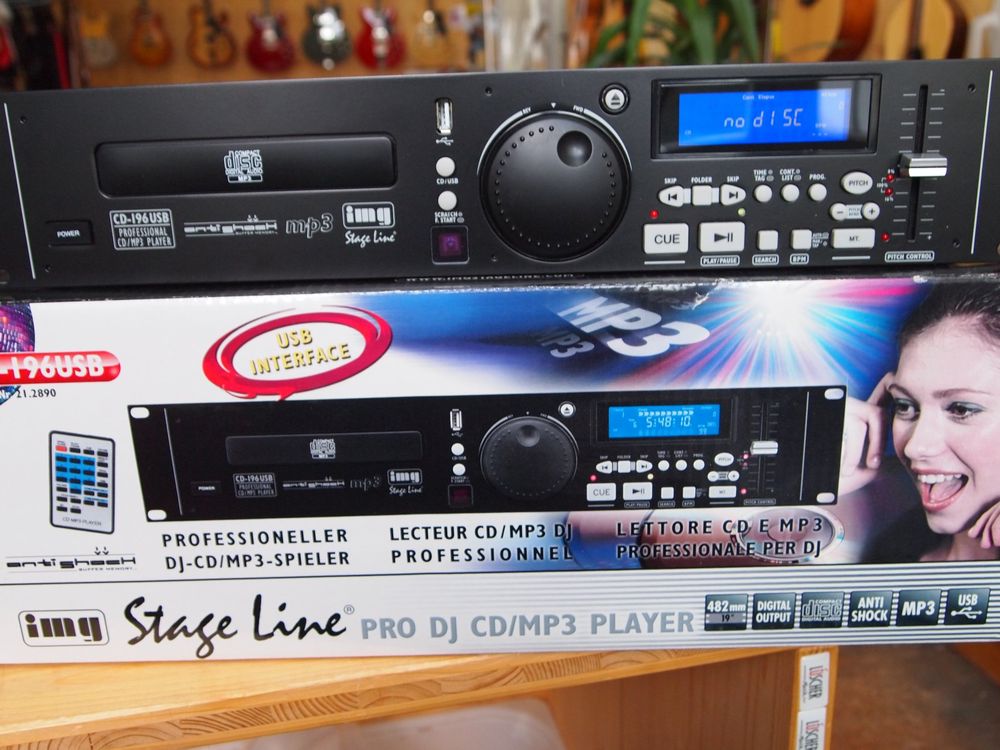 IMG Stage Line Profi-Dual CD/MP3 Player | Kaufen auf Ricardo