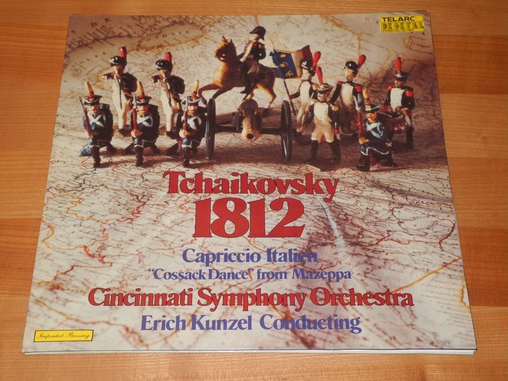 AUDIOPHILE TELARC TSCHAIKOWSKI 1812 OUVERTÜRE - KUNZEL | Kaufen auf Ricardo
