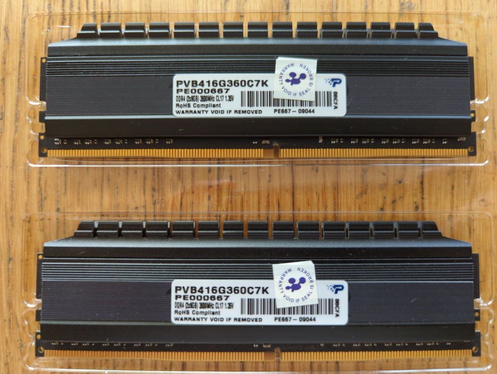Patriot Viper 4 Blackout Series DDR4 16GB (2 x 8GB) 3600MHz (Gebraucht ...