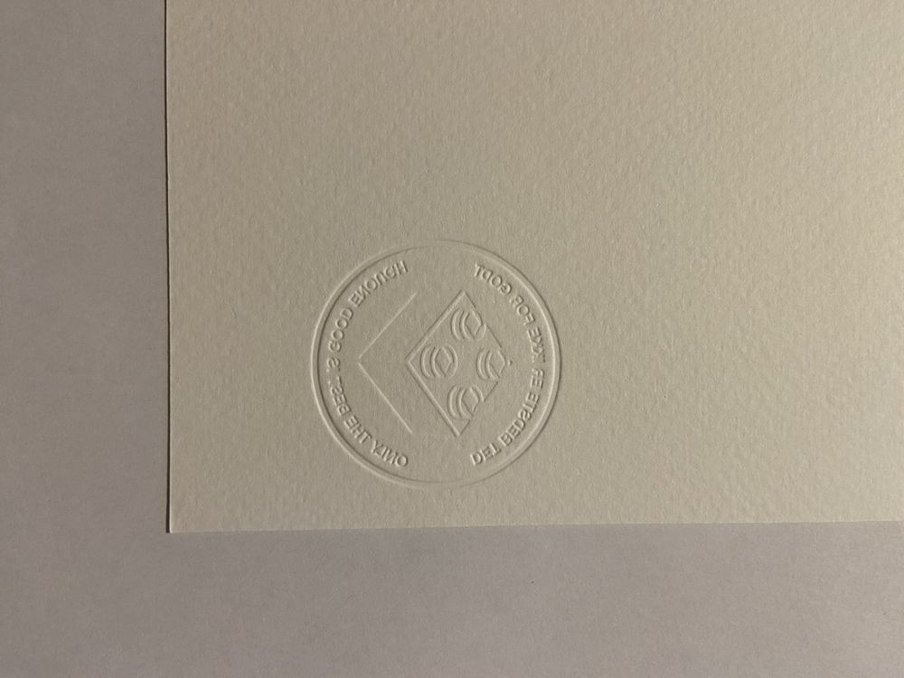 LEGO First Edition Print Belgian Patent 1958 (Neu und originalverpackt ...