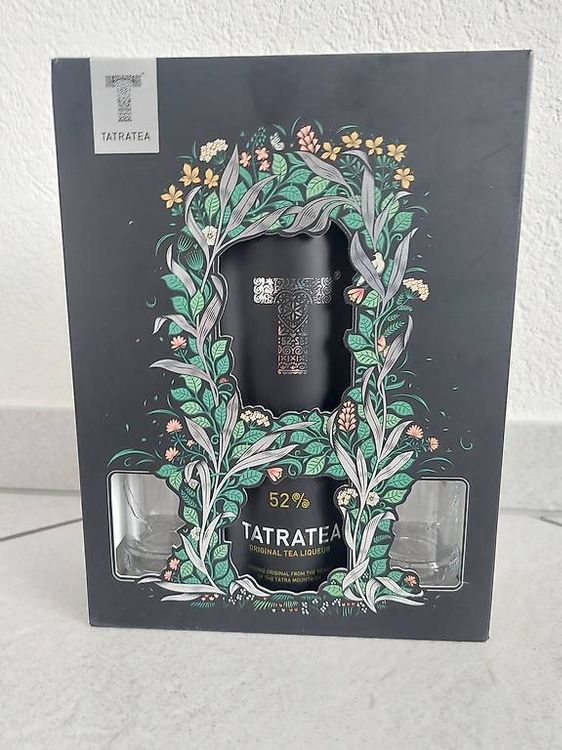 Tatratea 52 Original Tea Liqueur Set inkl. zwei Gläser (Neu und ...