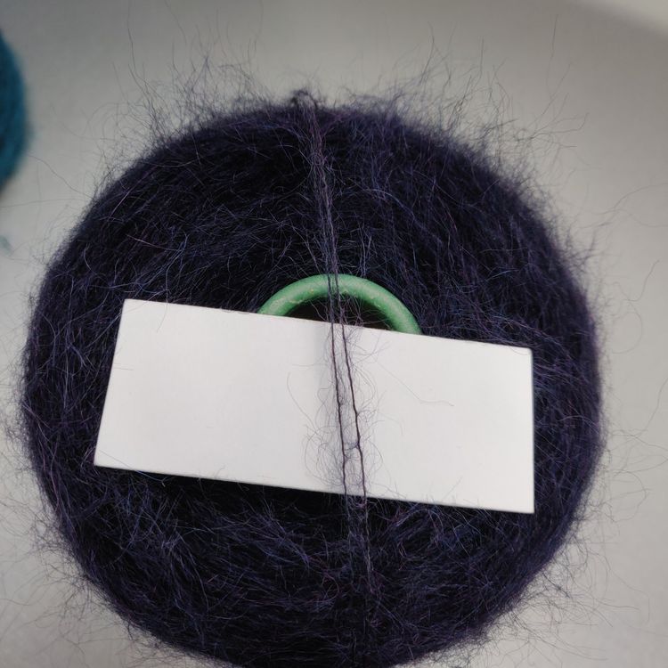 Wolle Superkid Mohair, Zeus von Mister Joe 370g viola mel. (Neu (gemäss ...