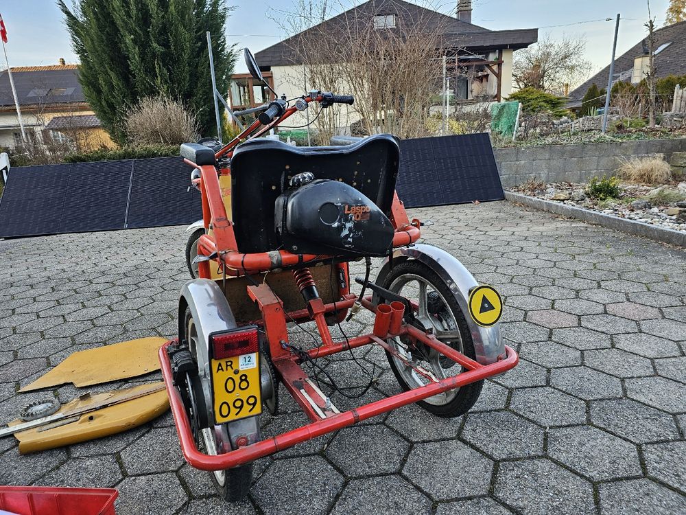 Ab 1chf Laspo 80 3 Rad Mofa Behinderten Mofa (Defekt) in Wynau für CHF ...