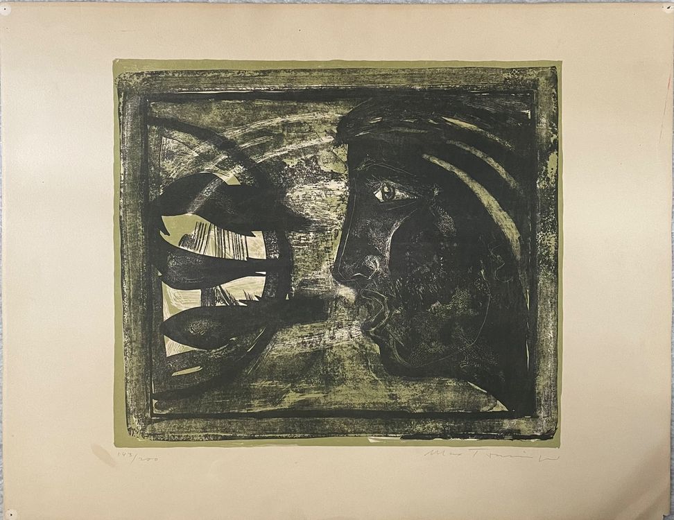 Max Truninger (1910-1986) Lithografie Handsigniert (Gebraucht) in Root ...
