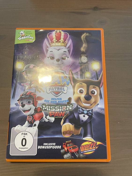 Paw Patrol Mission Paw Dvd Kaufen Auf Ricardo