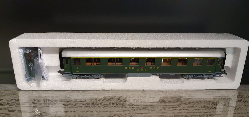 ROCO:DC: SBB ABTEILWAGEN A 2045 GRÜN NEUWERTIG 44880 OVP | Kaufen auf ...
