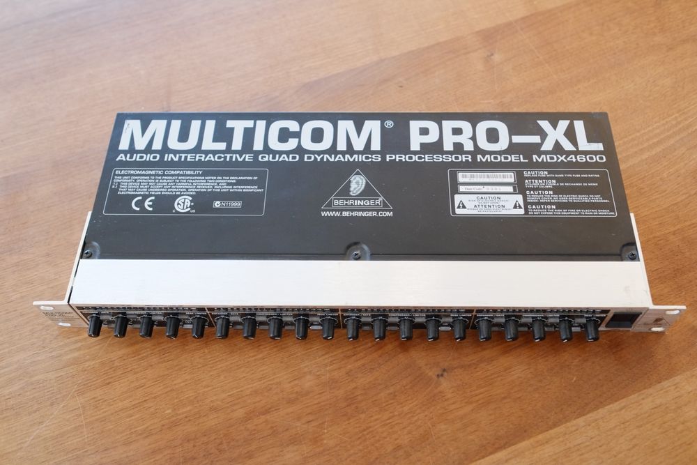 Multichannel Kompressor Behringer MULTICOM PRO-XL MDX4600 (Gebraucht ...