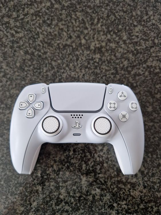 PS5 Dualsense Controller, white, Remap Kit Back Paddles (Gebraucht) in ...