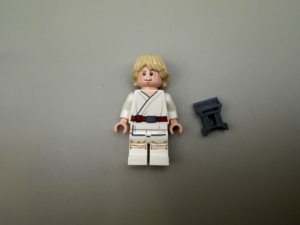 LEGO Star Wars Luke Skywalker (Tatooine, White) (sw0778)‪‪‪‪ (Usato) a ...
