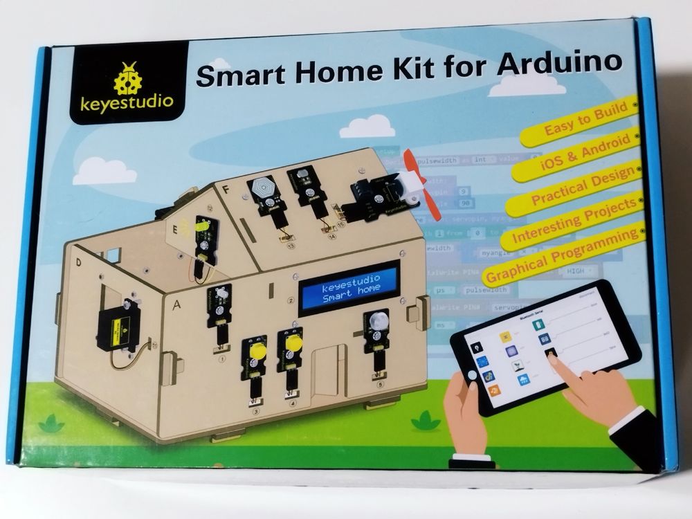 Keyestudio Smart Home Kit Arduino kompatibel, Bausatz (Neu und ...