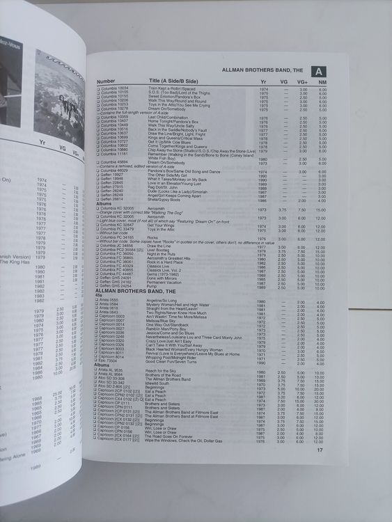 Guide cotation disques vinyl 45T 33T Goldmine Records&Prices (Gebraucht ...