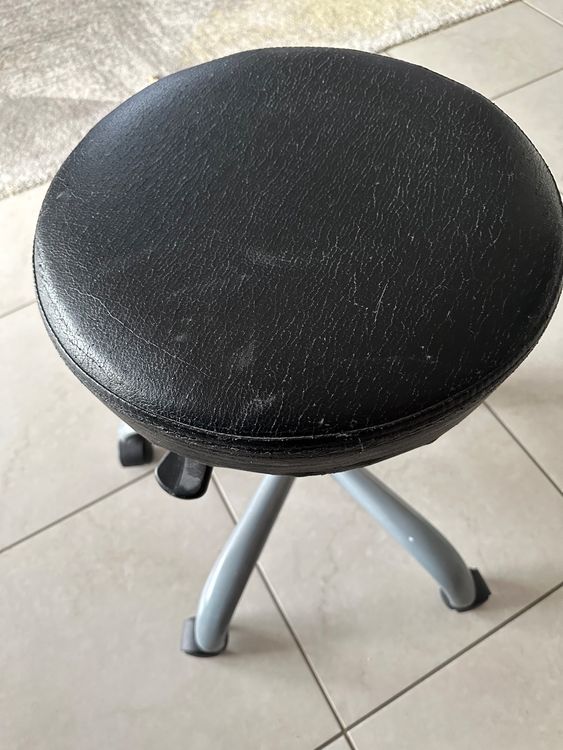 Rollhocker-Arbeitshocker Hocker höhenverstellbar mit Rollen | Kaufen ...