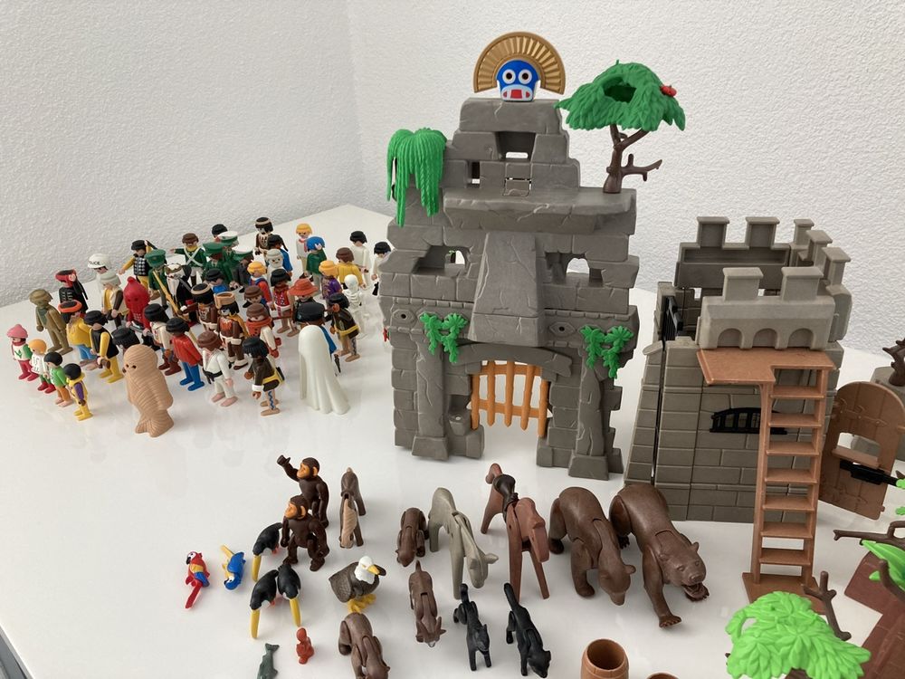 Playmobil Maya Tempel, viele Figuren, Tiere und Zubehör | Kaufen auf Ricardo