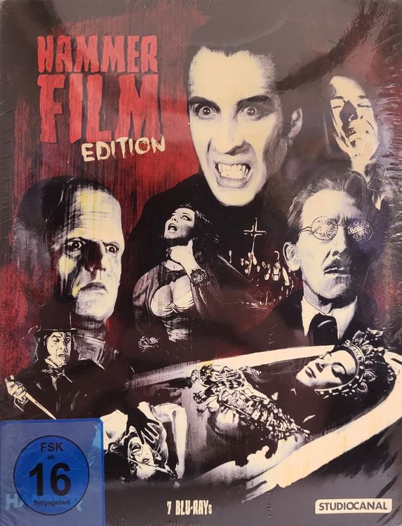 Hammer Film Edition (1970-1972) 7 Blu Rays (Neu und originalverpackt ...