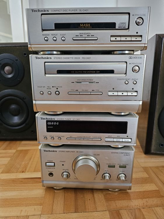 Technics Stereoanlage mit Boxen und Fernbedienung | Kaufen auf Ricardo