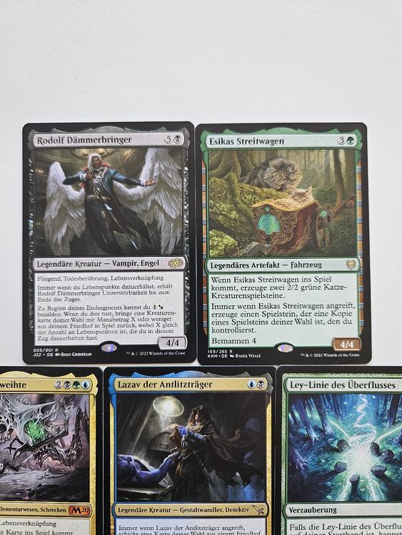 Magic the gathering Karten Rares+ Deutsch (Neu (gemäss Beschreibung ...